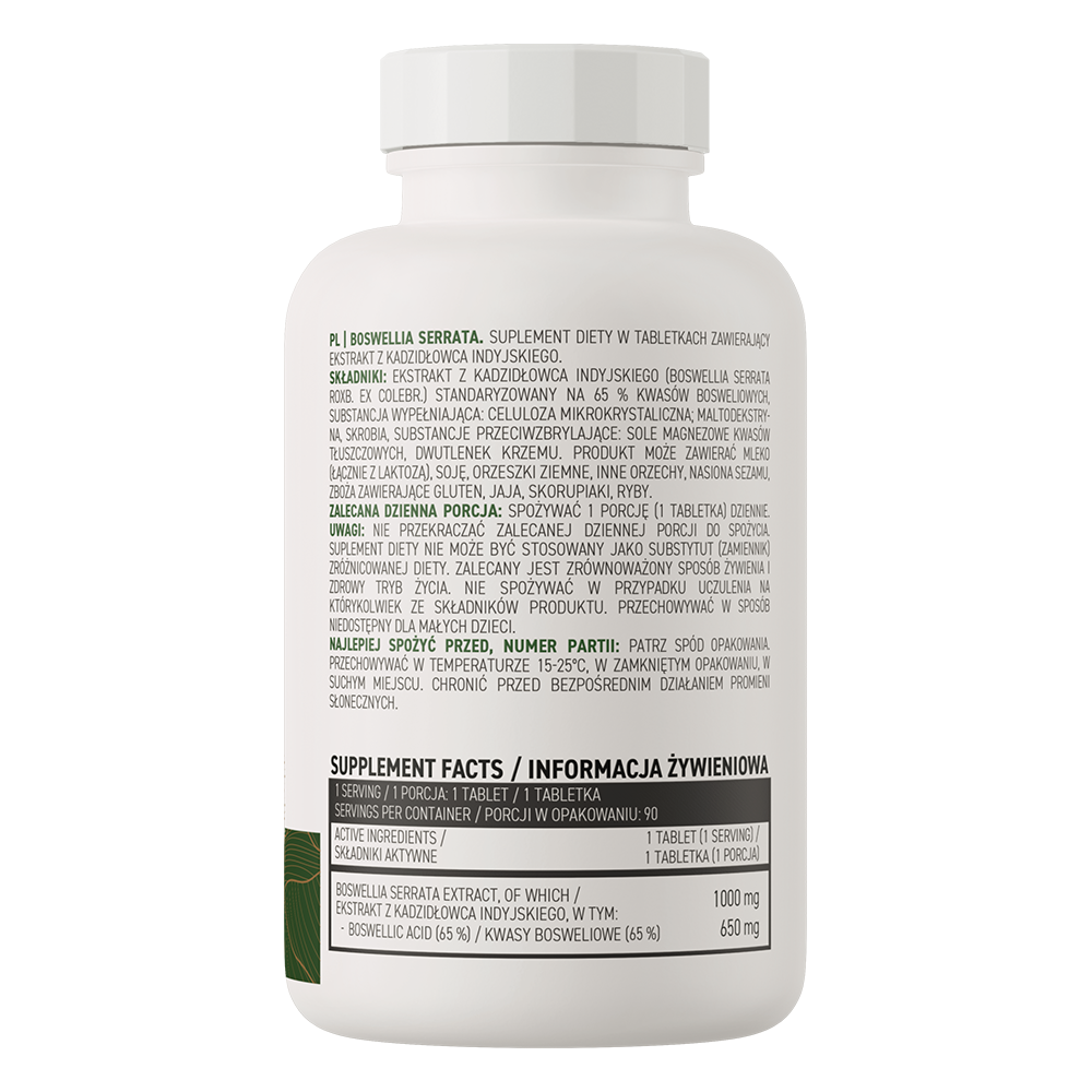 Boswellia Serrata VEGE 90 tablets – SPORTS 101 MALMÖ - www.Sports101.se